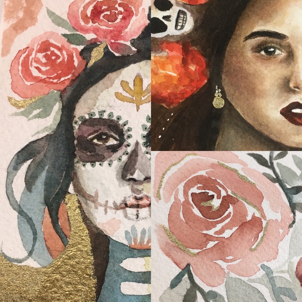 Hand Painted Work - Gem